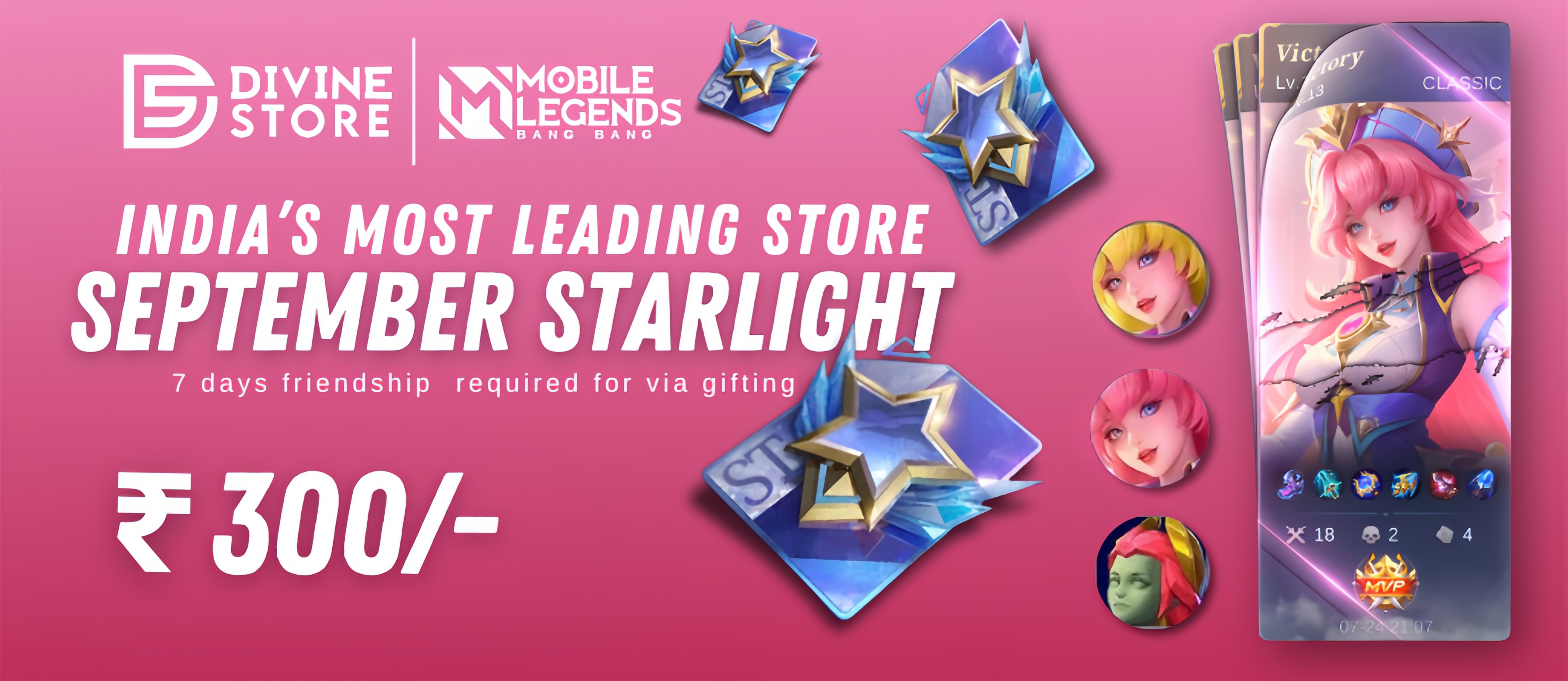 DIVINE STORE | Game Recharge Platform